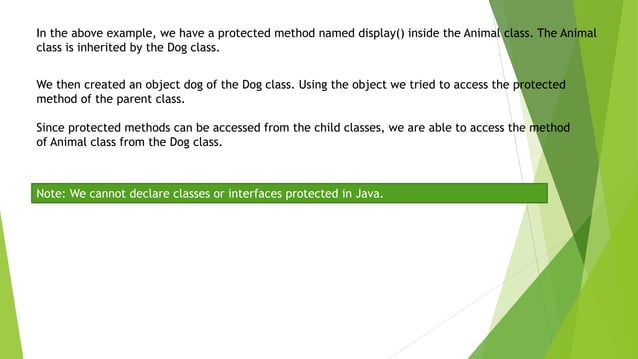 Access Modifier.pptx | Programming Languages | Computing
