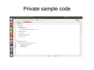 Access modifiers in java | PDF