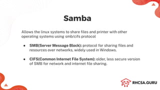 Access Network Attached Storage in RHEL - RHCSA (RH134).pdf