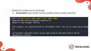 Access Network Attached Storage in RHEL - RHCSA (RH134).pdf