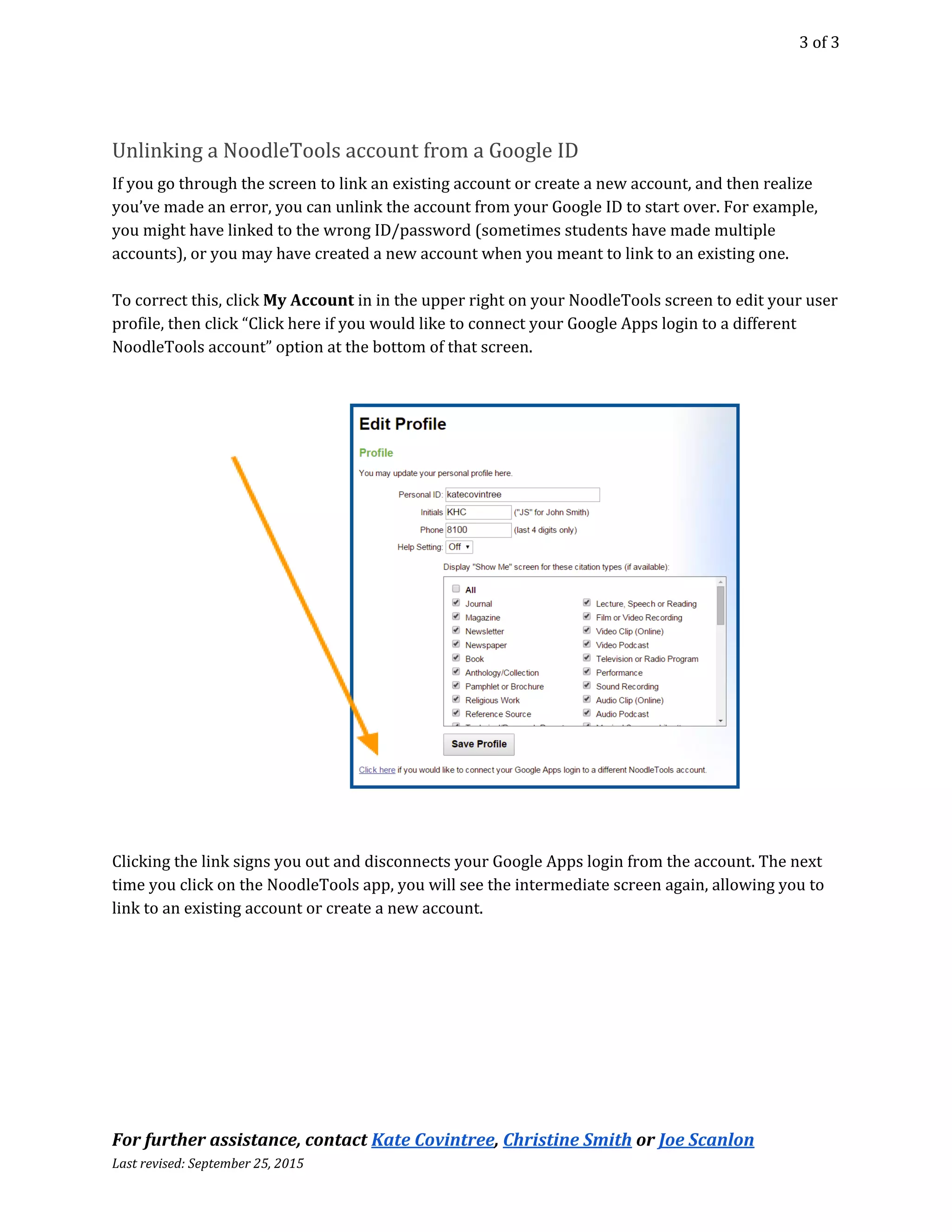 Access NoodleTools through Google apps | PDF