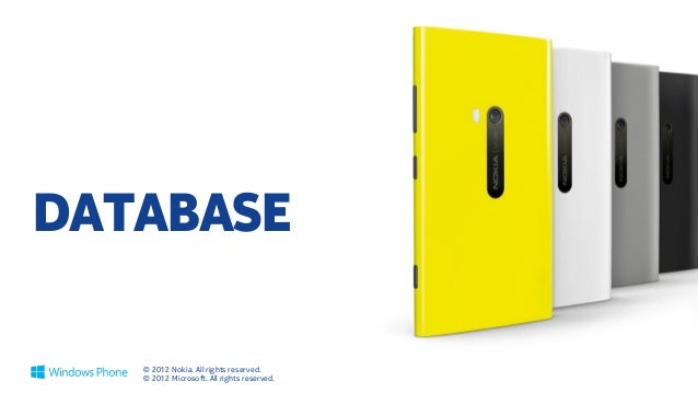 Accesso ai Dati in Windows Phone: Isolated Storage, Database e Data S…