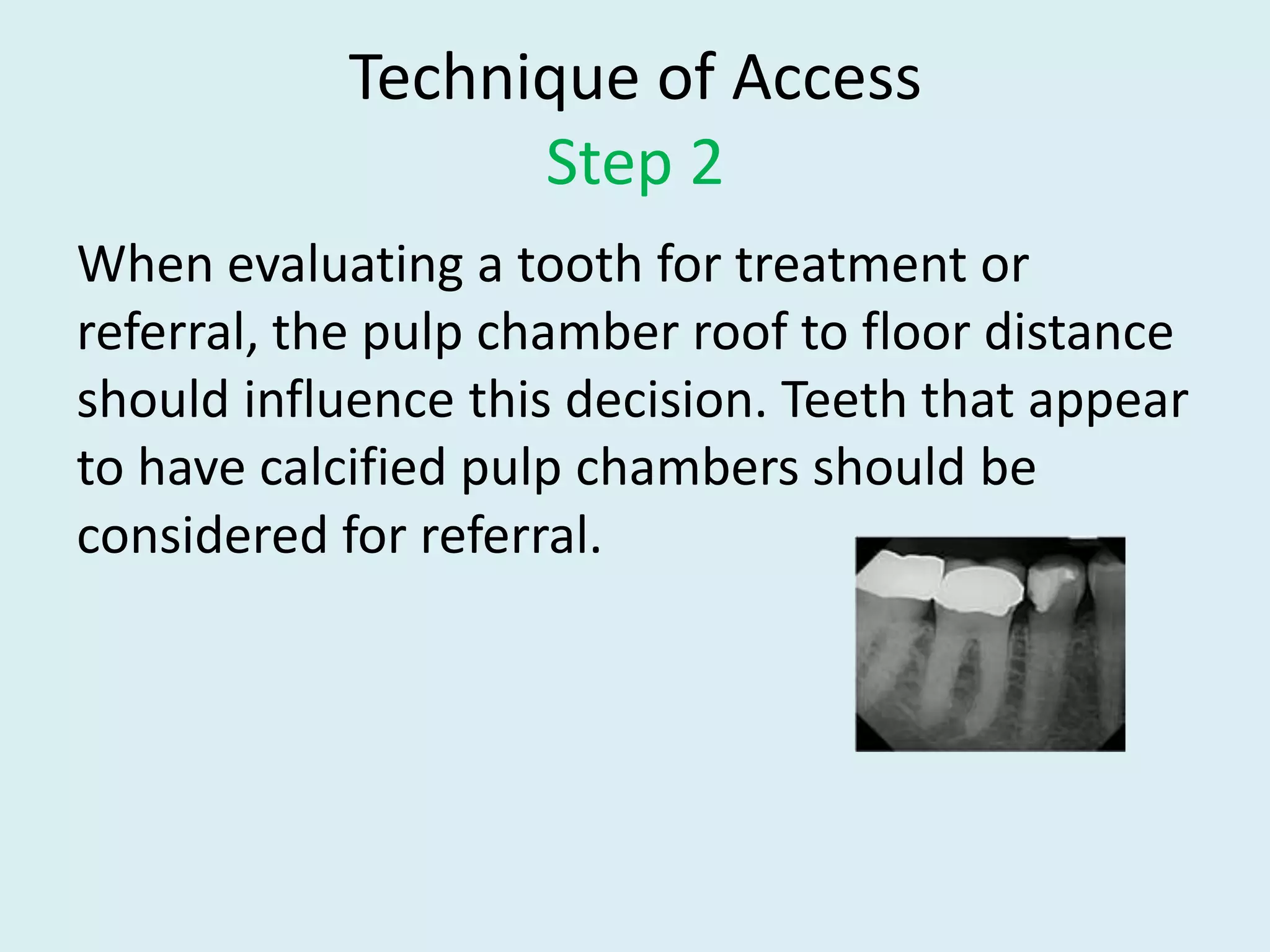 Access opening for RCT | PPTX