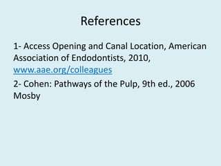 Access opening for RCT | PPTX