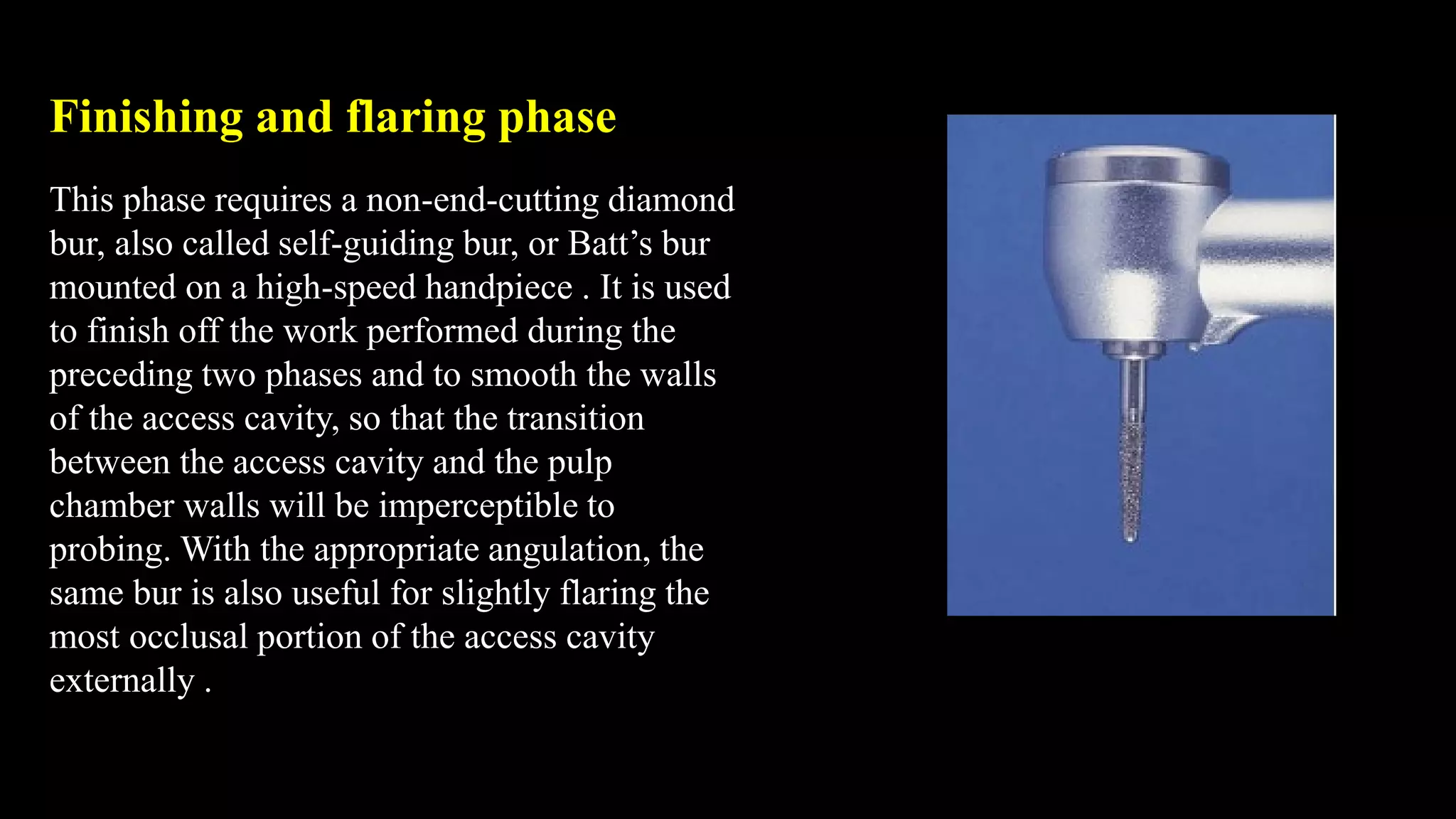Access opening in anterior teeth | PDF