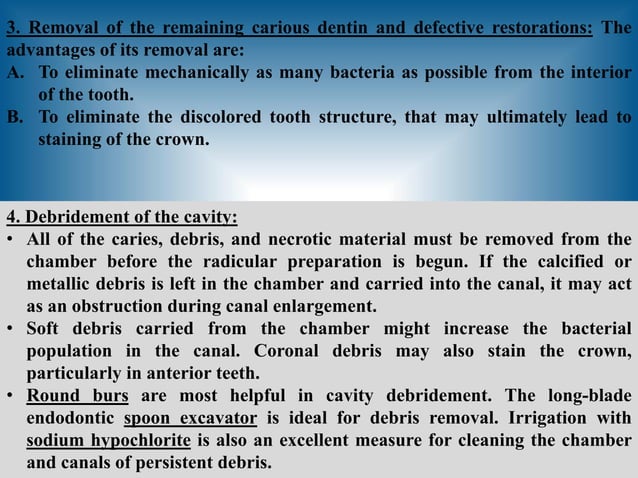 Access opening of molar teeth | PDF