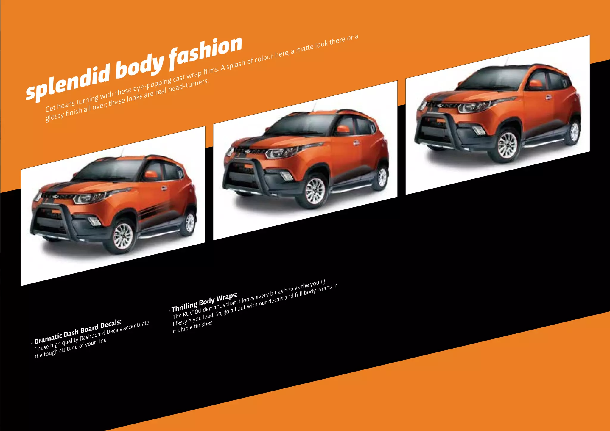 Mahindra KUV100 Accessories brochure | PDF