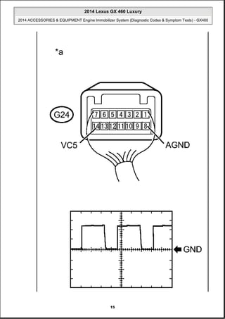 Lexus ACCESSORIES & EQUIPMENT Engine Immobilizer System (Diagnostic ...
