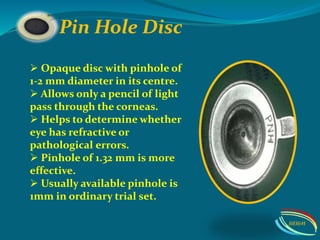 Accessories of trial set | PPTX