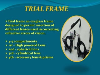 Accessories of trial set | PPTX