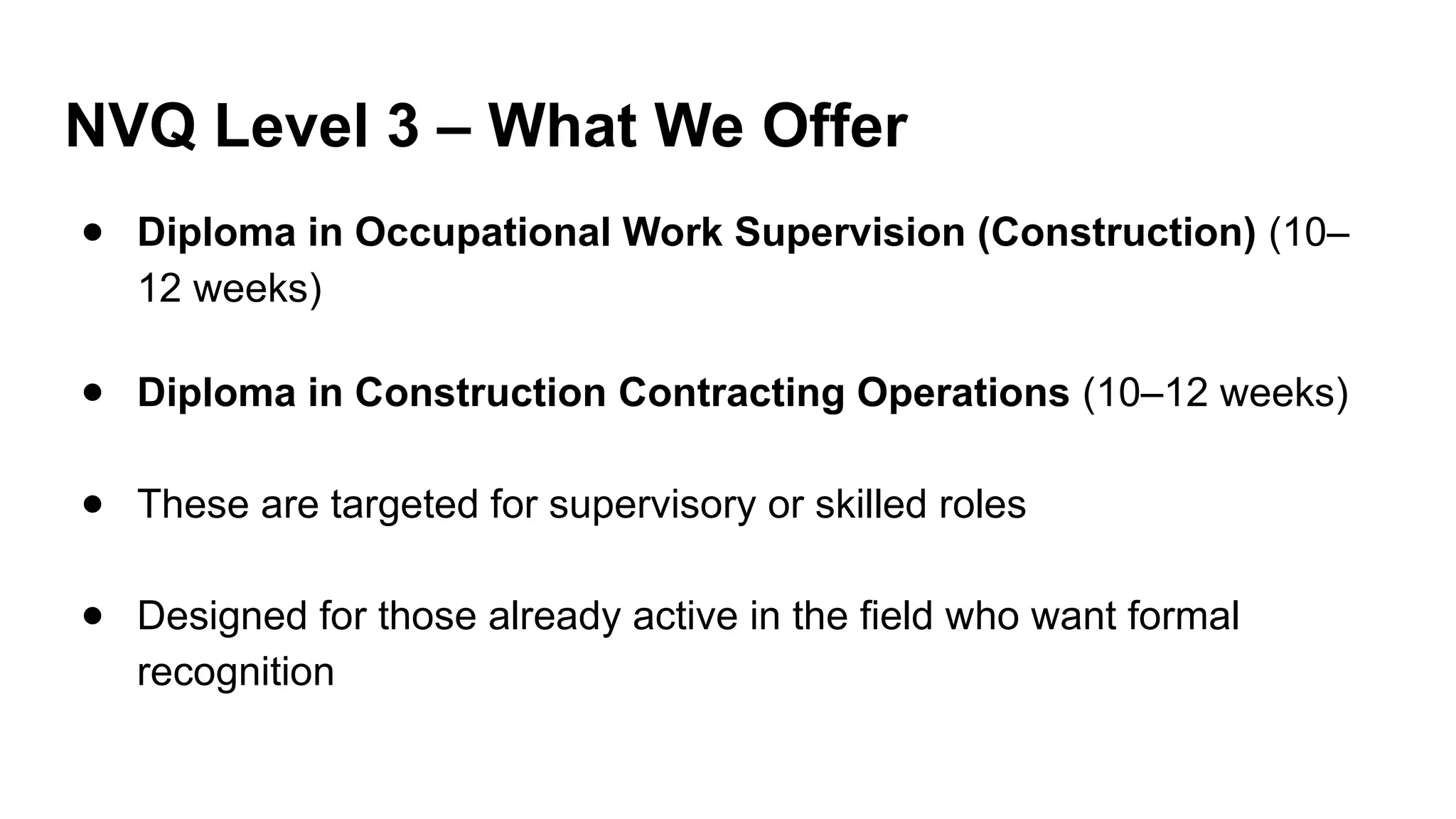 Access Pro Training – NVQ Level 3 Courses.pptx