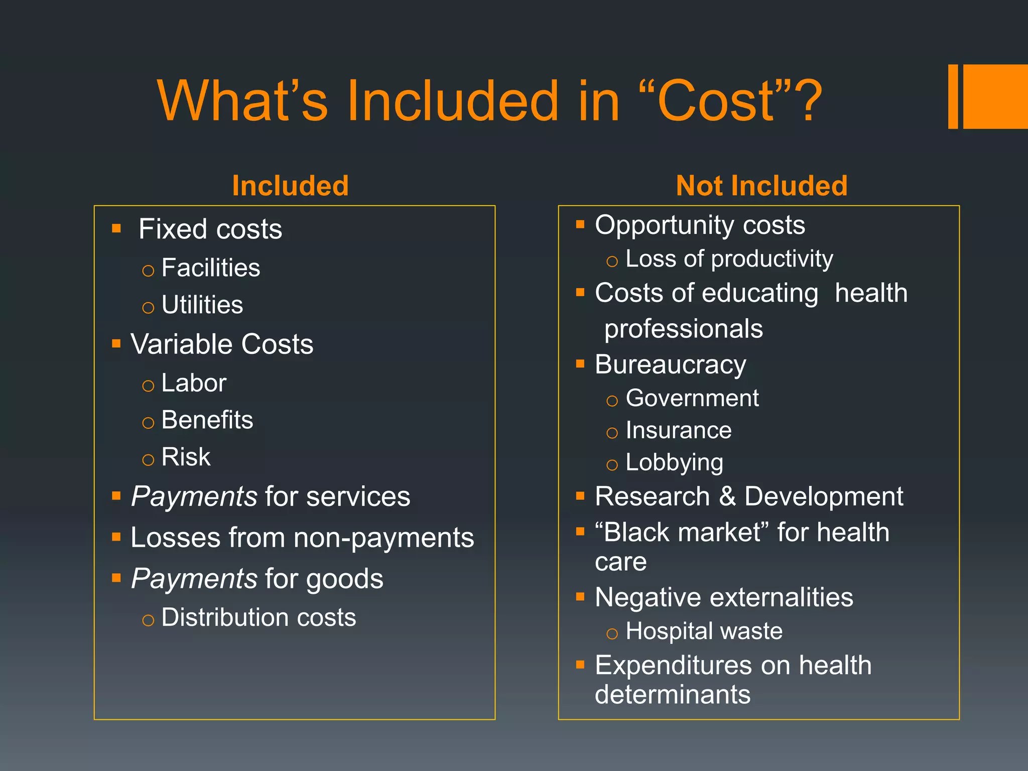 Access, quality and cost the three pillars of health policy | PPTX