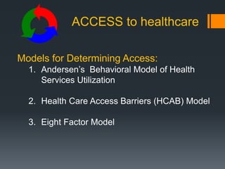Access, quality and cost the three pillars of health policy | PPT