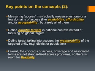 Access, quality and cost the three pillars of health policy | PPTX