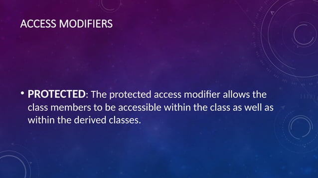 ACCESS SPECIFIERS AND ACCESS MODIFIERS IN C#.pptx