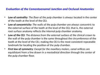 Access to cavity. Endodontic cavity preparationpptx | PPTX