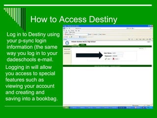 Access to Destiny | PPT