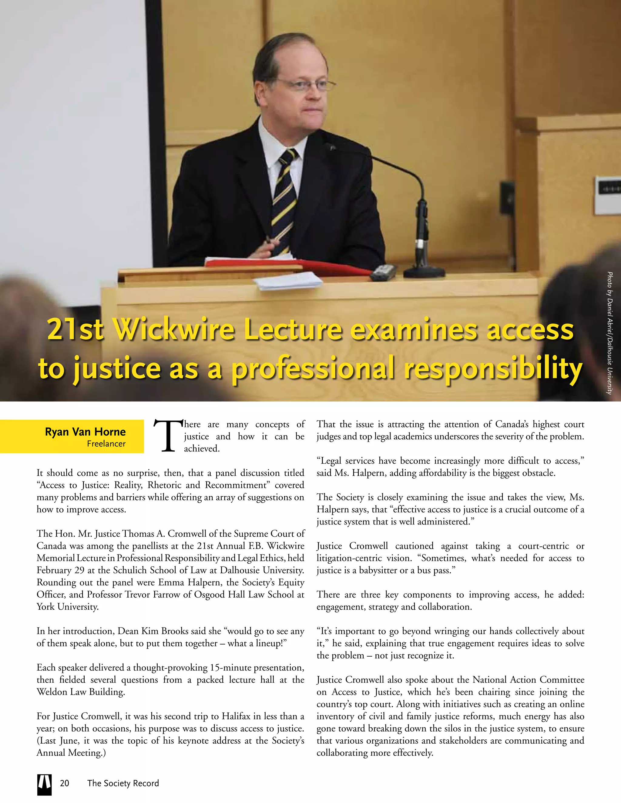 Access to justice panel | PDF