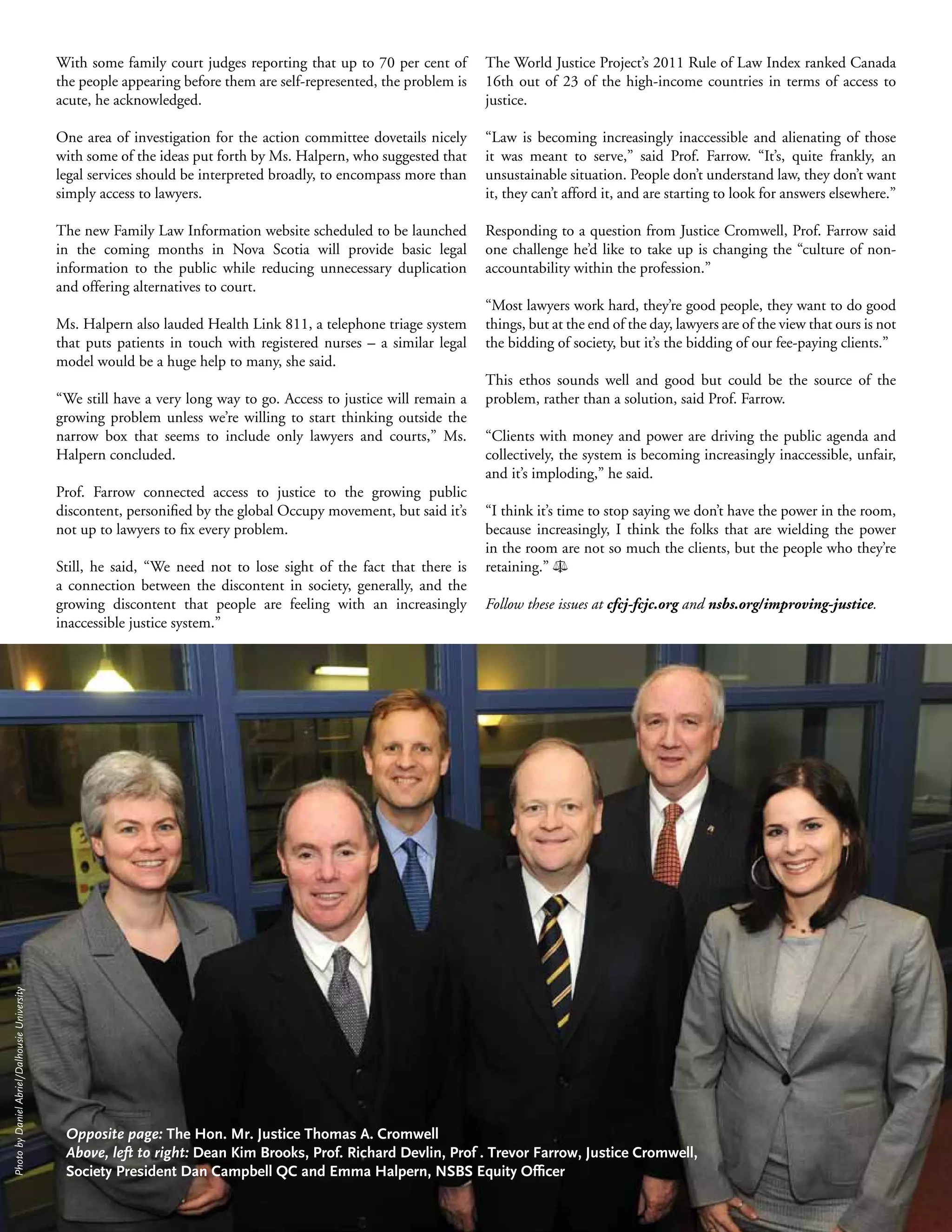 Access to justice panel | PDF | Legal Services Industry | Industries