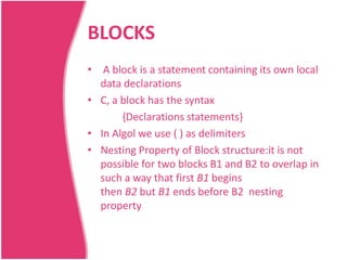 Access to non local names | PPTX
