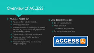 Access Training | PPT