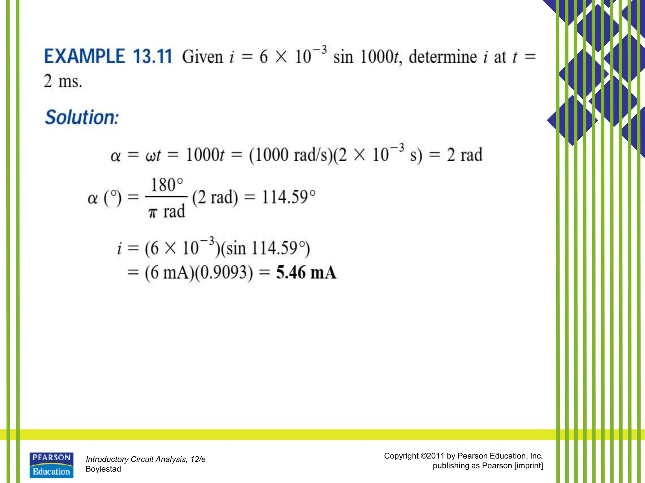 Sinusoidal Alternating Waveforms Alternating Waveforms Pptx Physics
