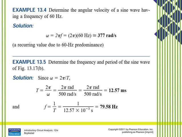 Sinusoidal Alternating Waveforms Alternating Waveforms Pptx Physics