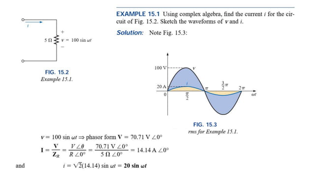 Series and Parallel ac Circuits AC ch 15-a.pptx | Computer Networking | Computing