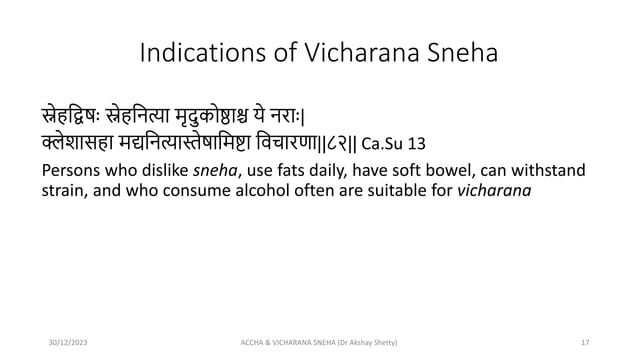 Accha sneha and Pravicharana Sneha.pptx