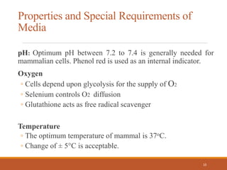 Animal cell culture and its techniques | PPTX
