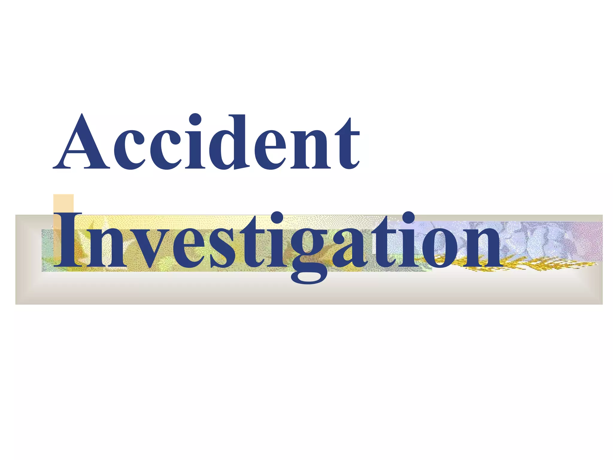 Accident | PPT