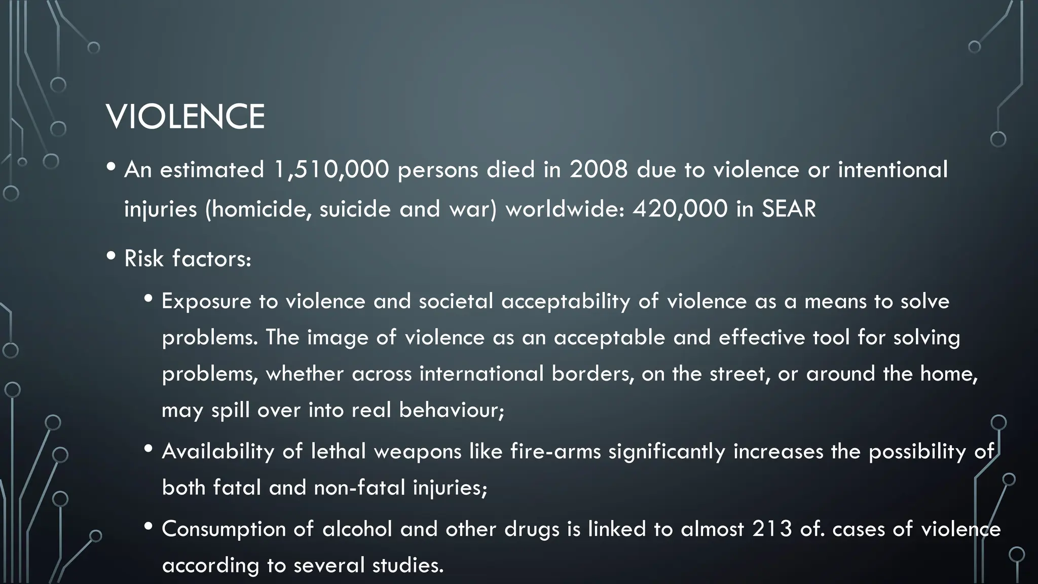 Accidents chapter from park textbook for UG | PPTX
