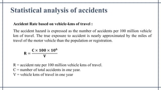 Accident study (Traffic Engineering) | Jameel Academy | PPTX