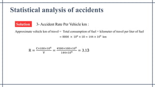 Accident study (Traffic Engineering) | Jameel Academy | PPTX
