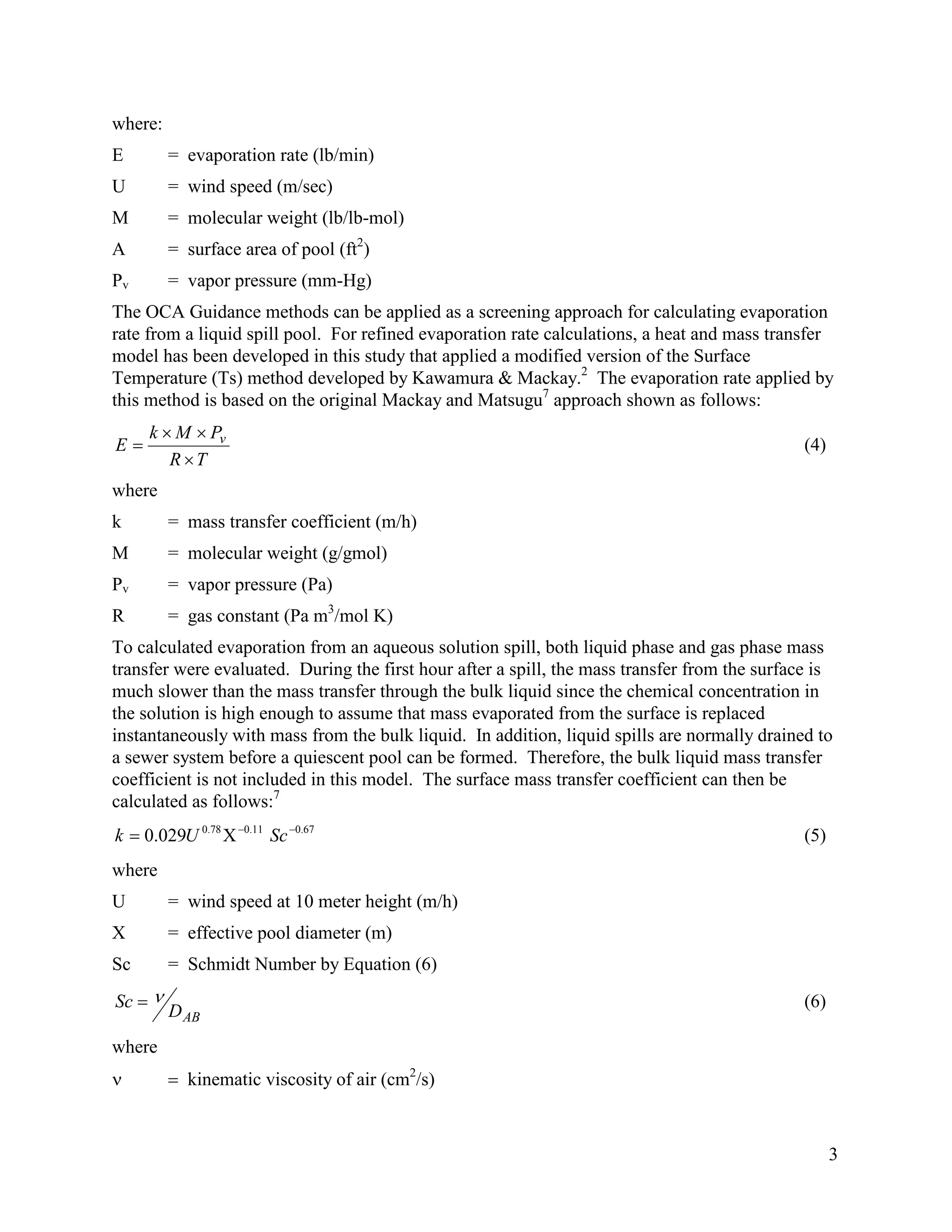 Accidental Releases Analysis for Toxic Aqueous Solutions | PDF
