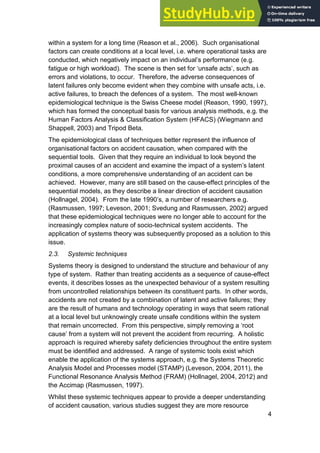 Accident Analysis Models And Methods Guidance For Safety Professionals ...