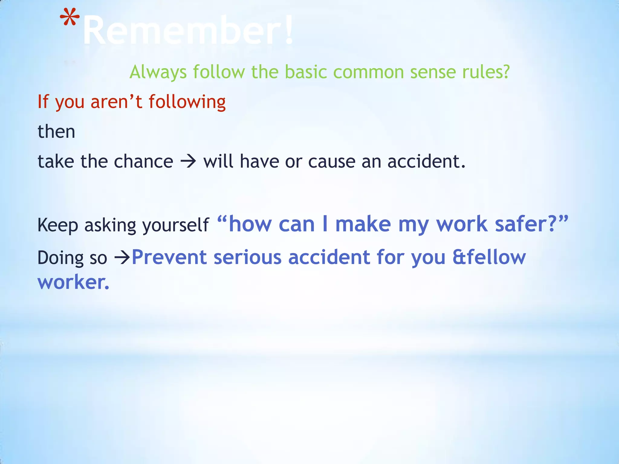 Accident are avoidable | PPTX