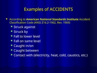 Accident Causation POWERPOINT FOR SAFETY ORIENTATION | PPT