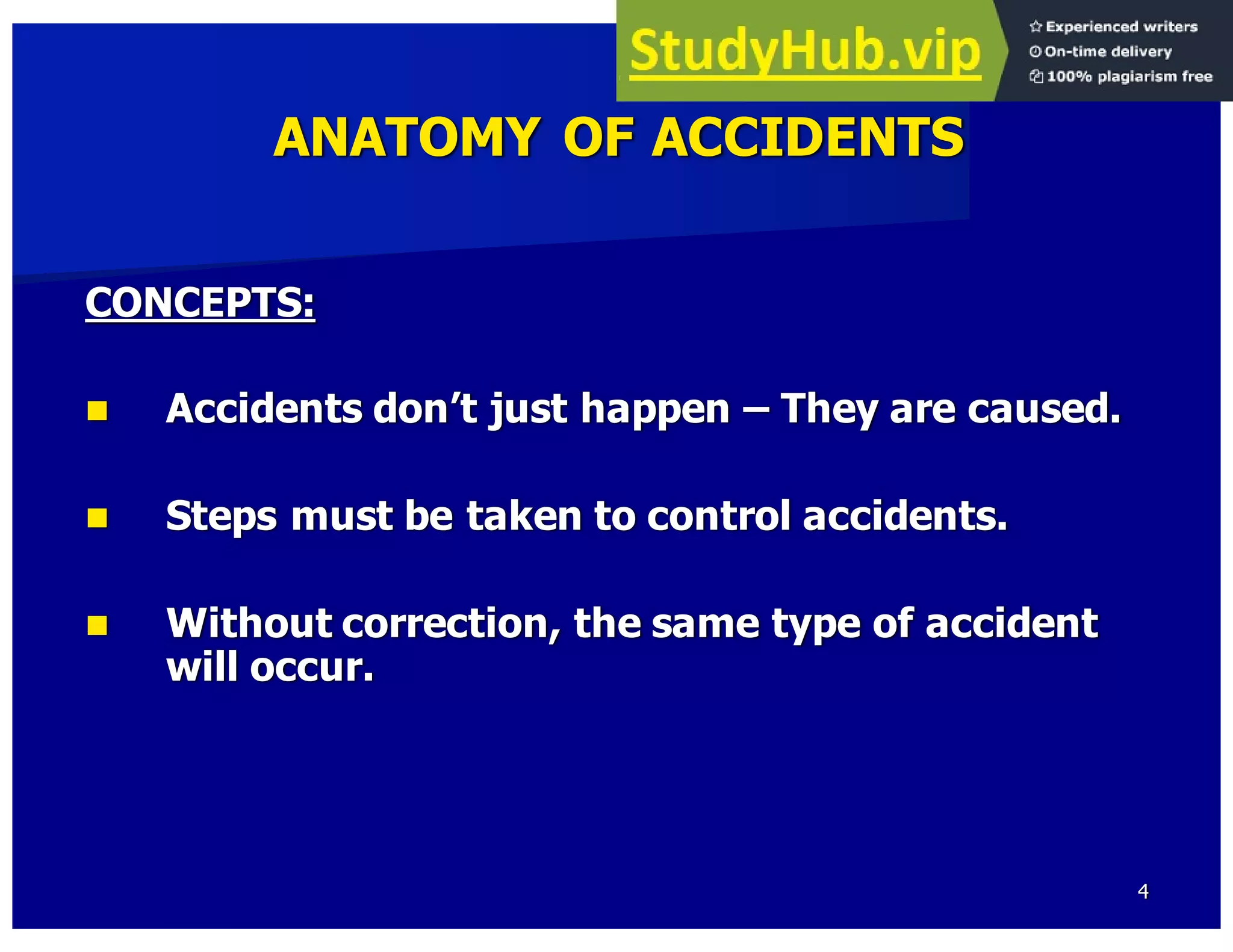 ACCIDENT CAUSATION THEORIES | PDF