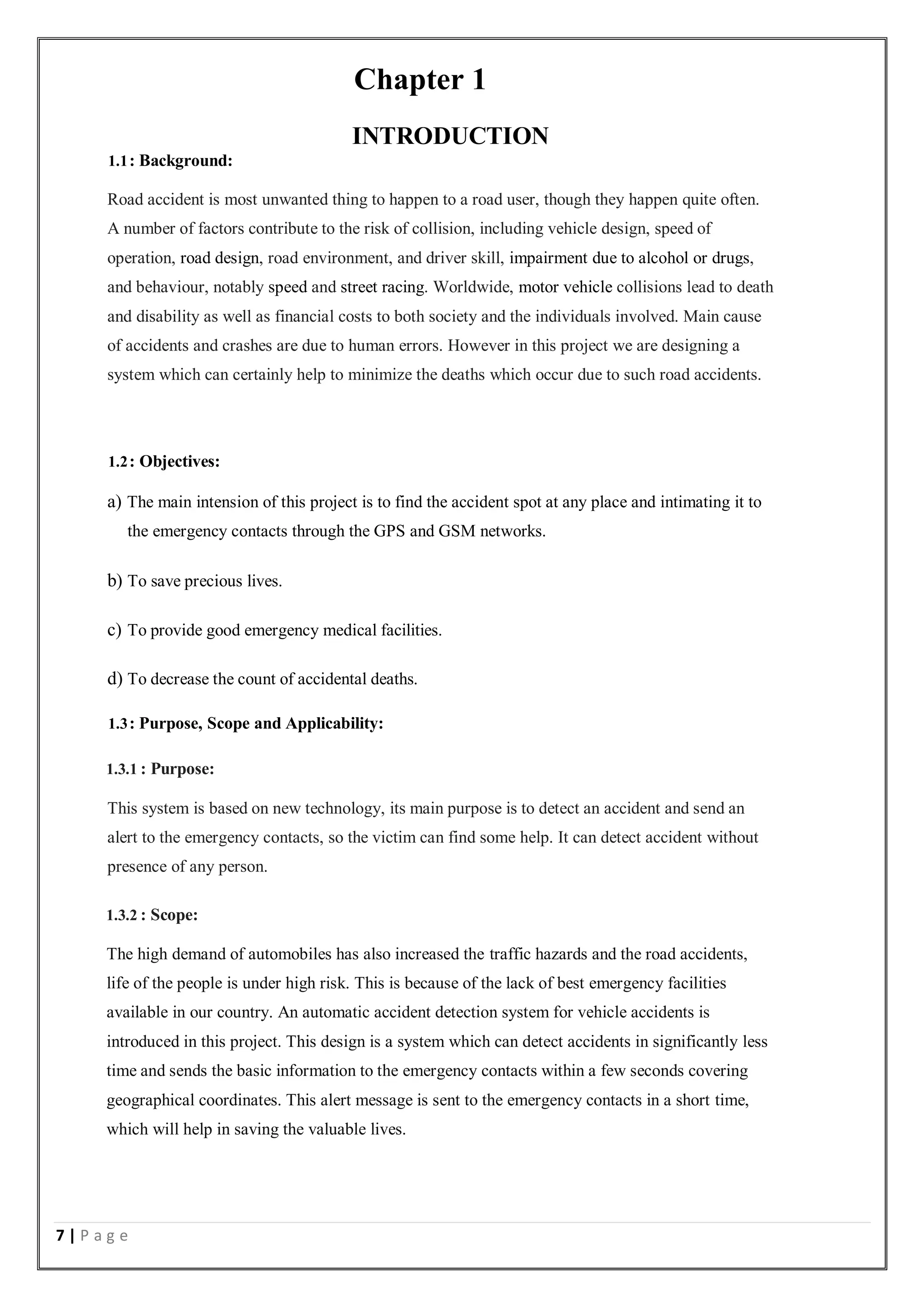 Accident detection system project report.pdf