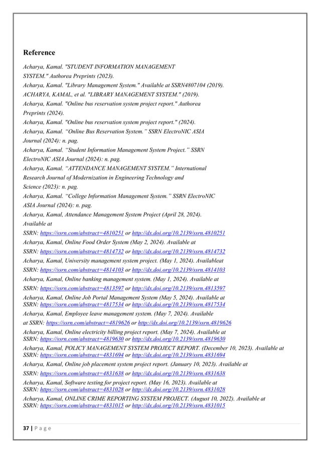 Accident detection system project report.pdf | Computer Peripherals | Computing