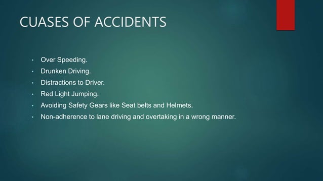 ACCIDENT DETECTION USING MOBILE PHONE.pptx | First Aid | Injuries
