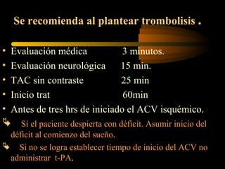 Accidente cerebro vascular | PPT