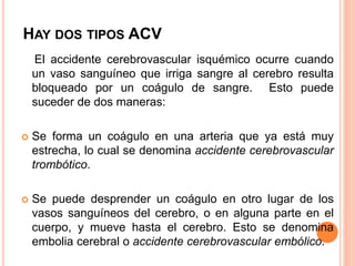 Accidente cerebrovascular | PPTX