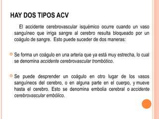 Accidente cerebrovascular | PPT