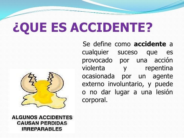 Concepto De Incidente , Diferencia entre accidente e incidente: qué son ...