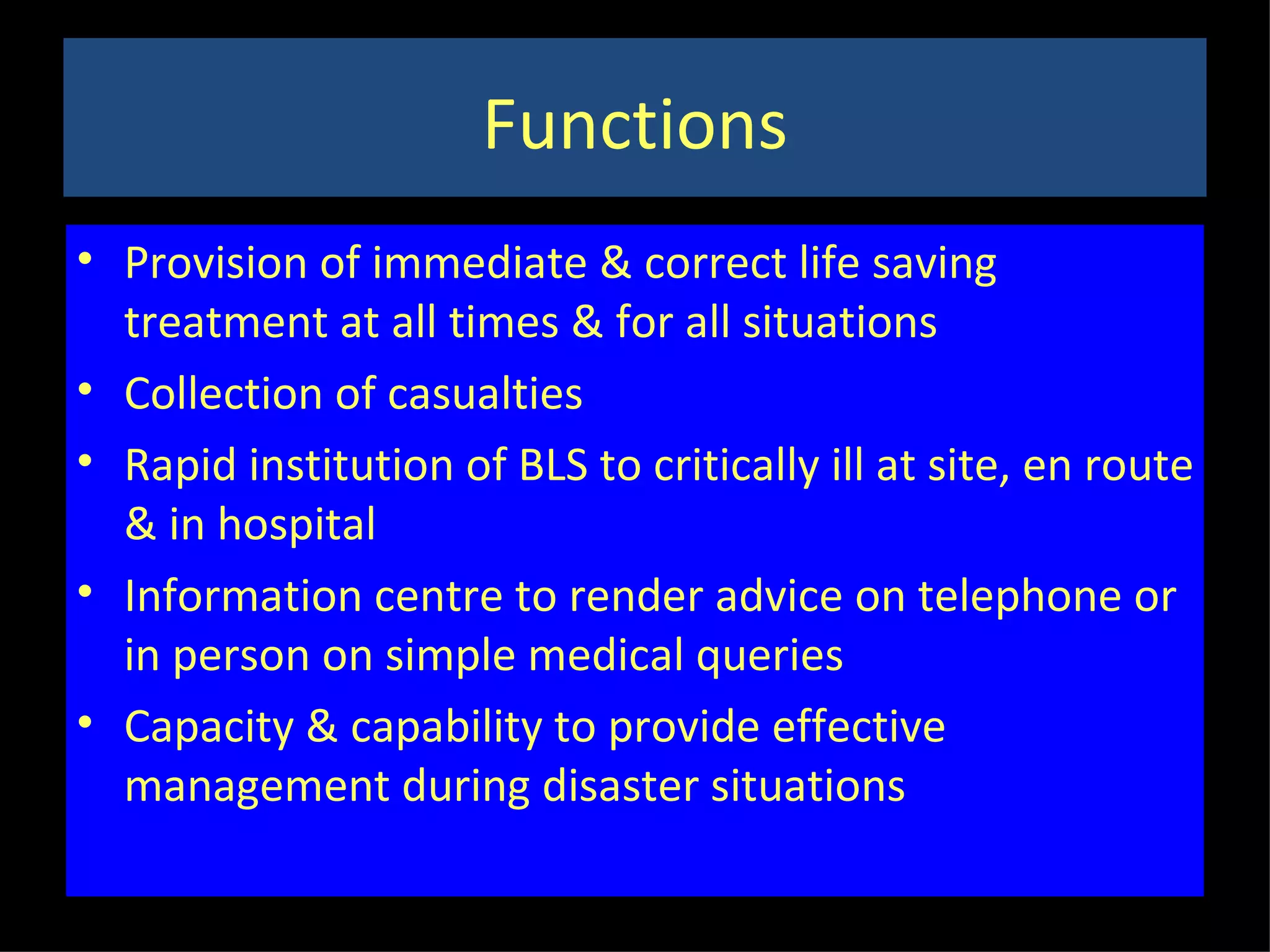 Accident & emergency | PPT