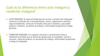 Accidentes de trabajo | PPTX
