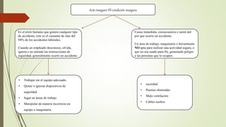 Accidentes laborales - Universidad ECCI Paula Nathalia Bernal | PPTX