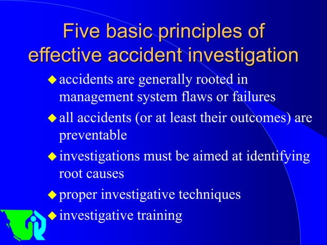 Accident Investigation.ppt | First Aid | Injuries